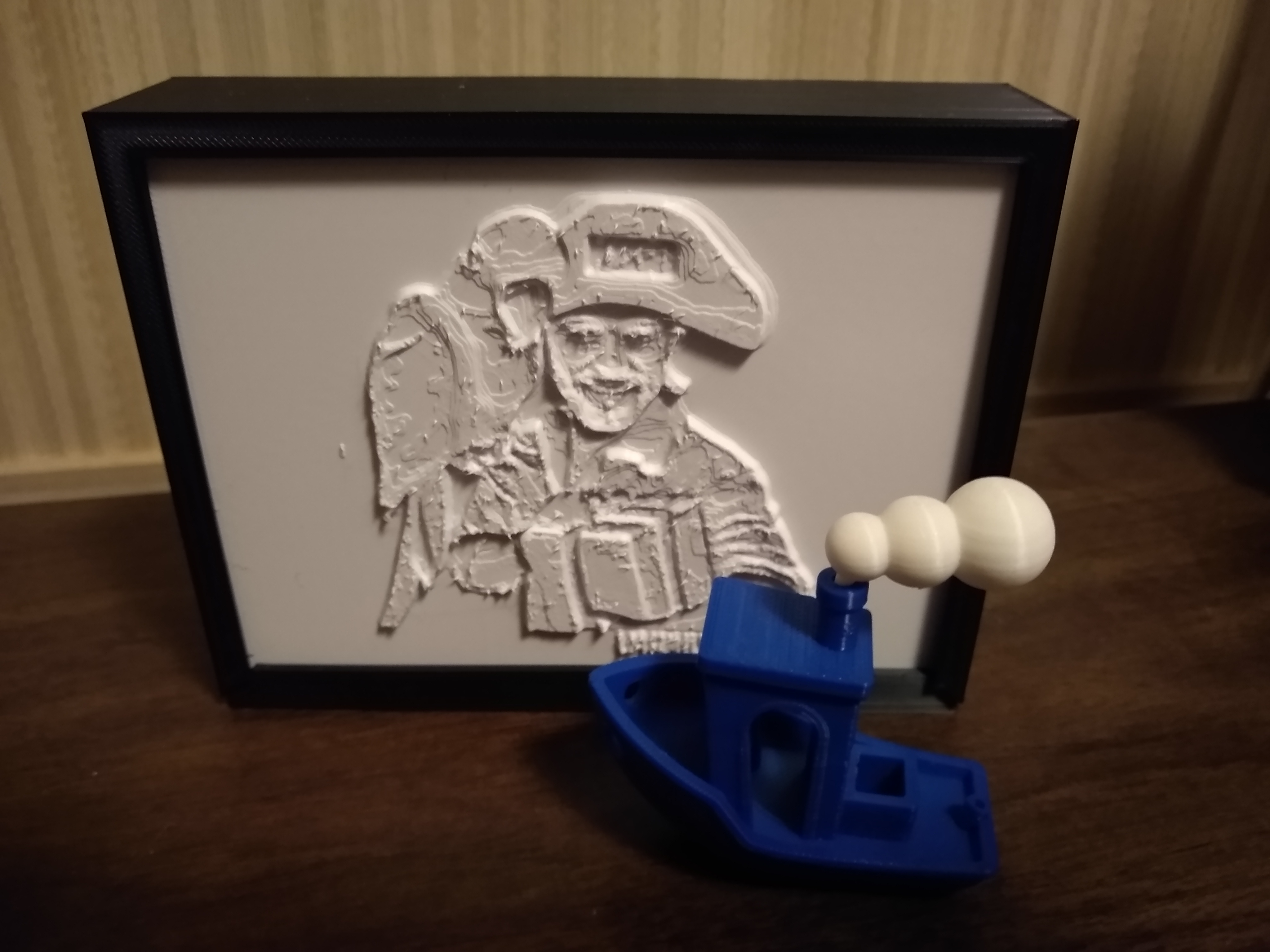 Loyal Moses Christmas Pirate Lithophane by KN16 | Download free STL ...