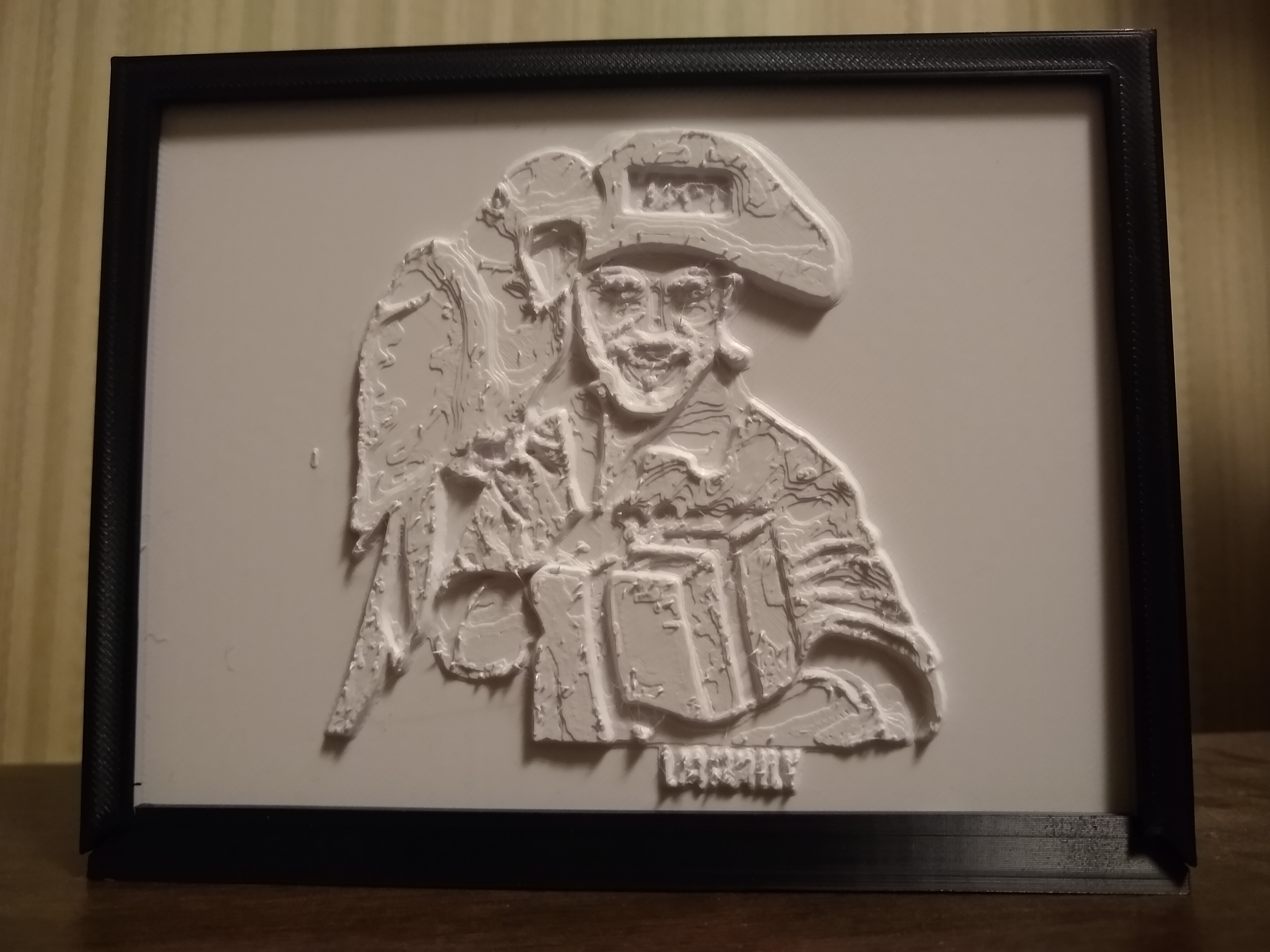 Loyal Moses Christmas Pirate Lithophane by KN16 | Download free STL ...