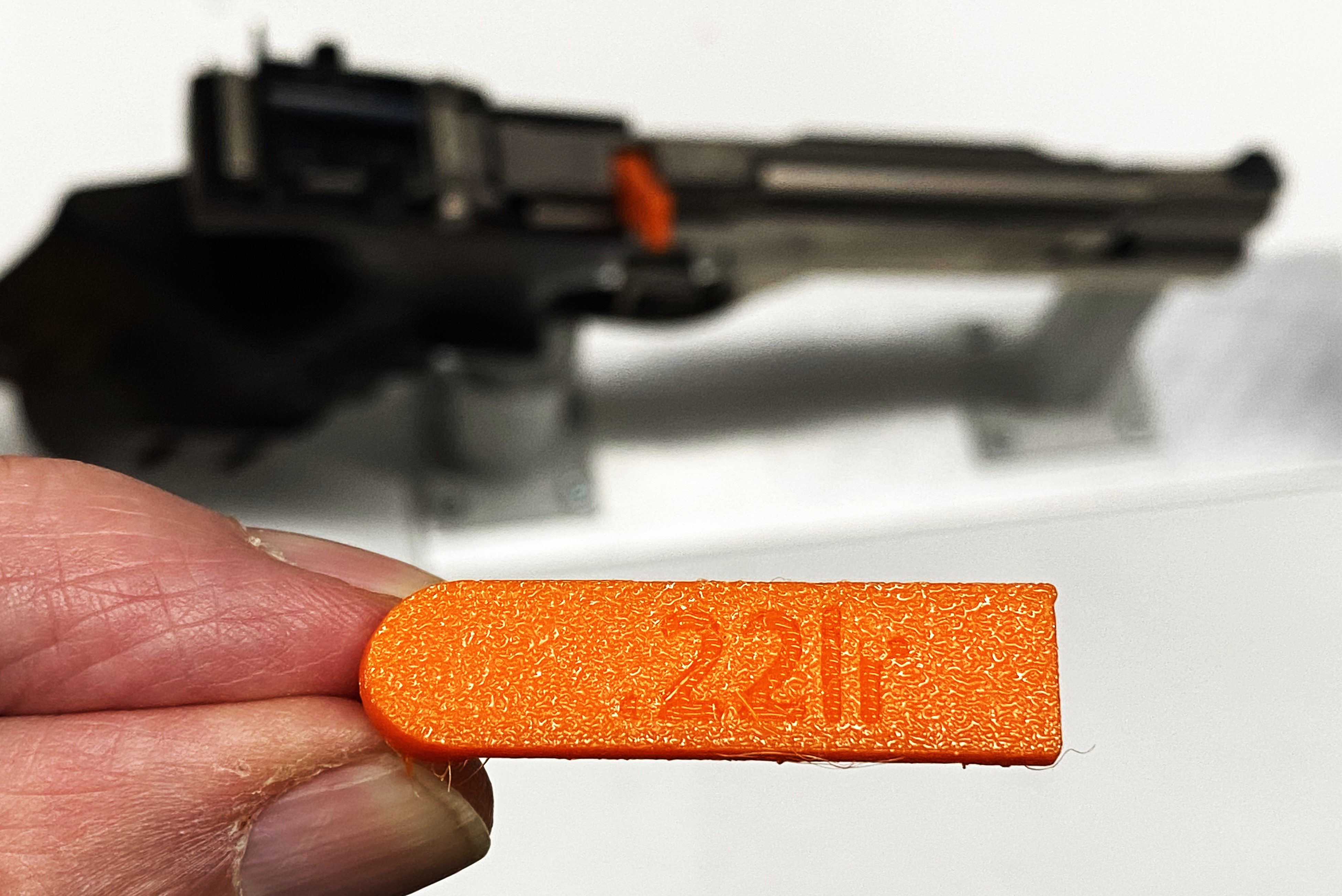 Safety Flag for Pistol .22lr by Tritschi | Download free STL model ...