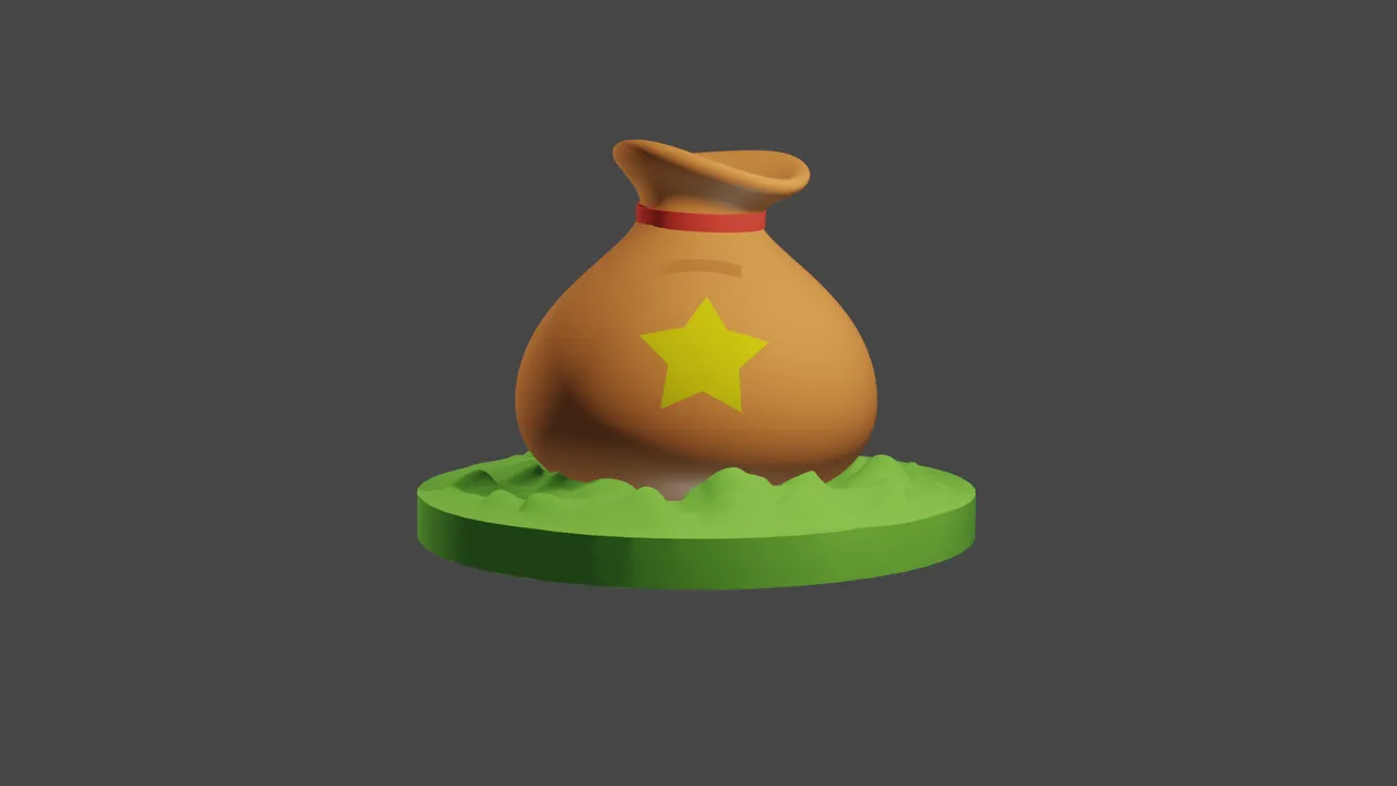 Animal Crossing star bag piggy bank v2 by Mik a | Download free STL ...