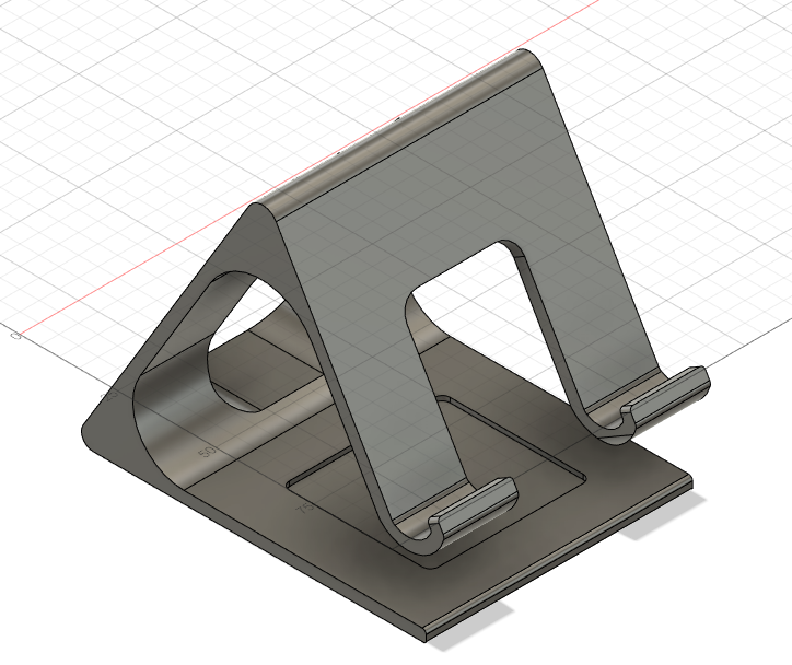 PhoneHolder with wolf amblem by özcan inan | Download free STL model ...