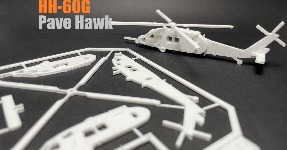 HH-60G Pave Hawk Kit Card by PhabulousPhantom | Printables Store