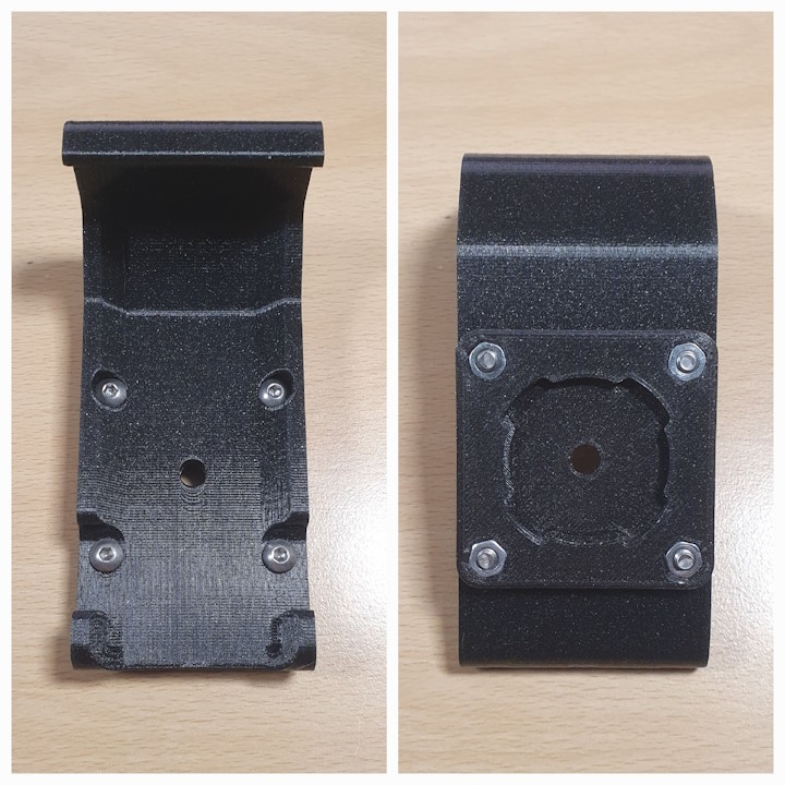 DJI RC-N1 mount adapter with QuadLock receiver by Pawelsky | Download ...