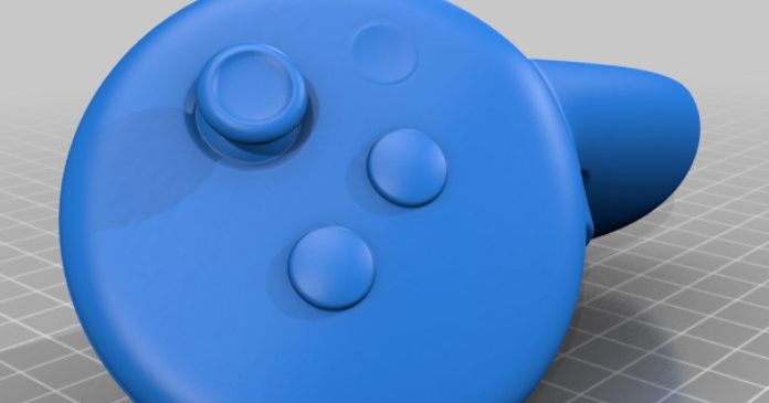 Meta Quest 3 right controller 3d scan by wasyl00 | Download free STL ...