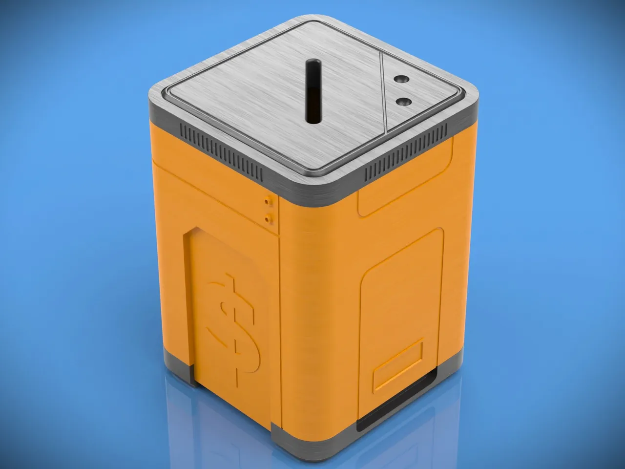 Futuristic Magnetically Assembled Coin Bank by slavik kopanov ...