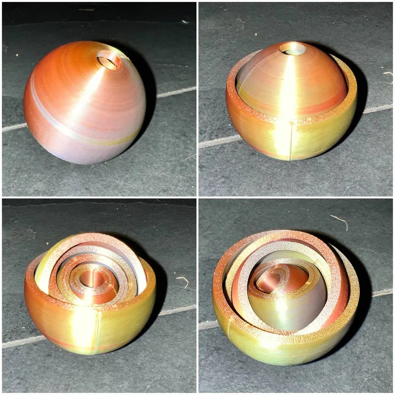 spinning spheres by yahbluez | Download free STL model | Printables.com