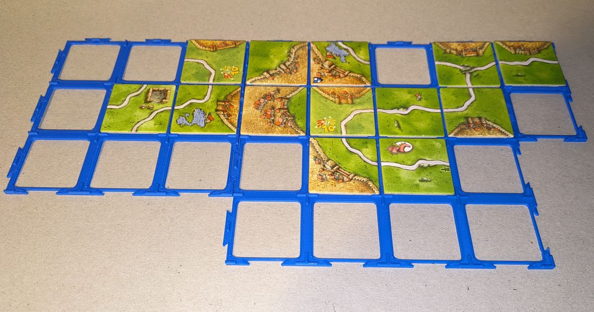 Customisable tile grid for tabletop games such as Carcassonne, Karak ... Customisable tile grid for tabletop games such as Carcassonne, Karak ...