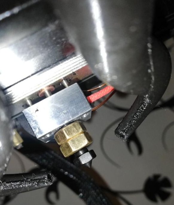 STRETCHED Taurus V4 Cooling Duct for Volcano Nozzles [for Creality ...