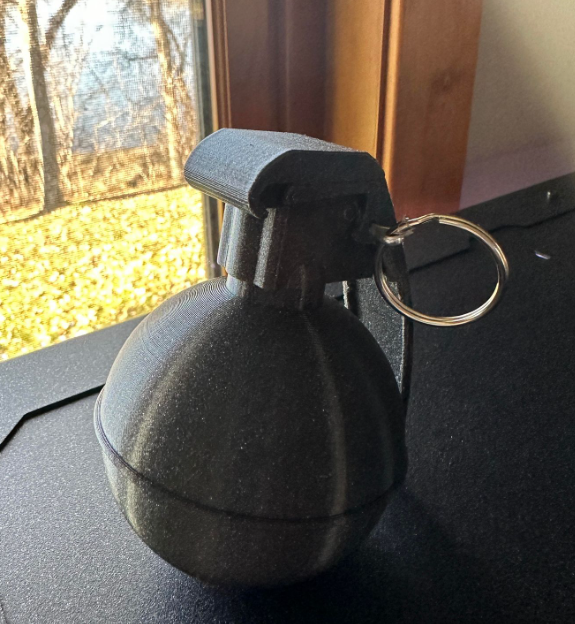 Prop Grenade beefed up, originally made by quadview by Austin | Download free STL model ...