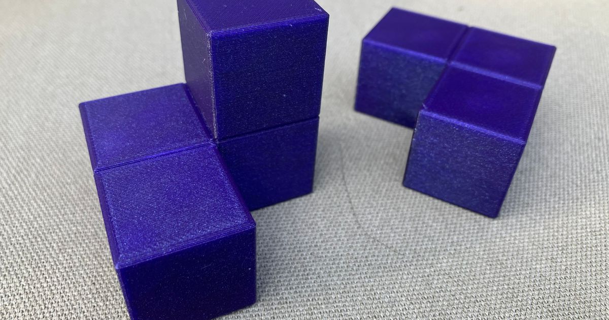Soma Cube par c60nils | Téléchargez gratuitement un modèle STL ...