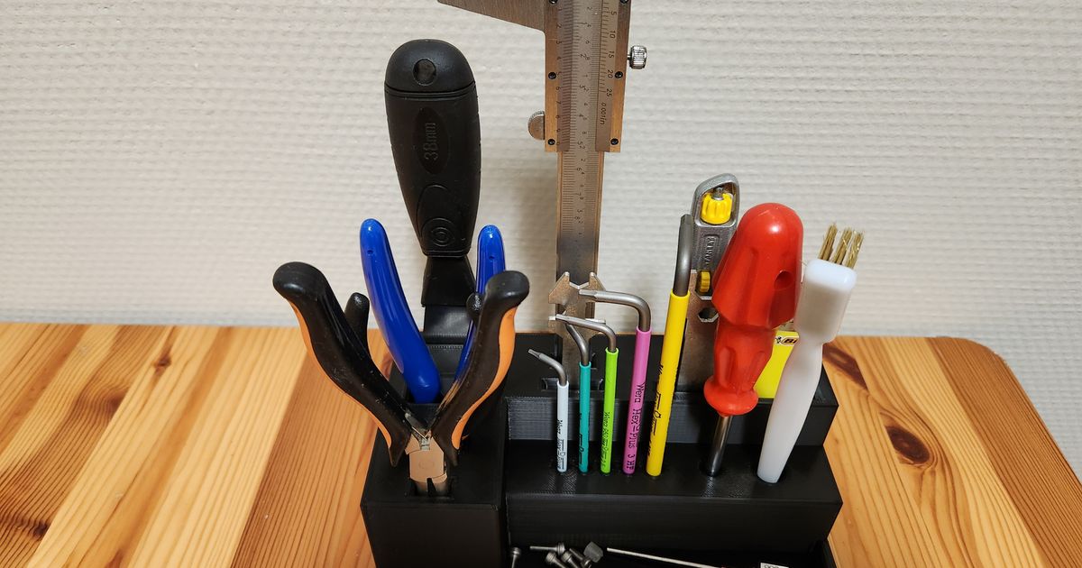 Tool holder for 3D Printer by Jan | Download free STL model ...
