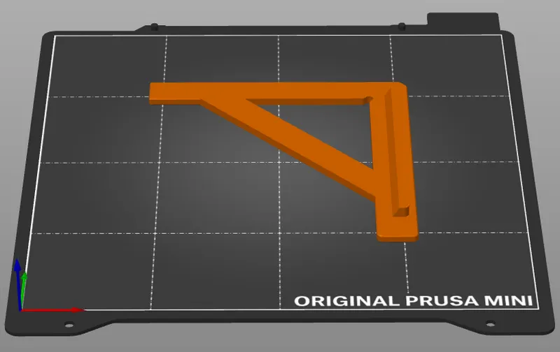 Prusa MINI XY squaring tool by Alsteiner | Download free STL model | Printables.com