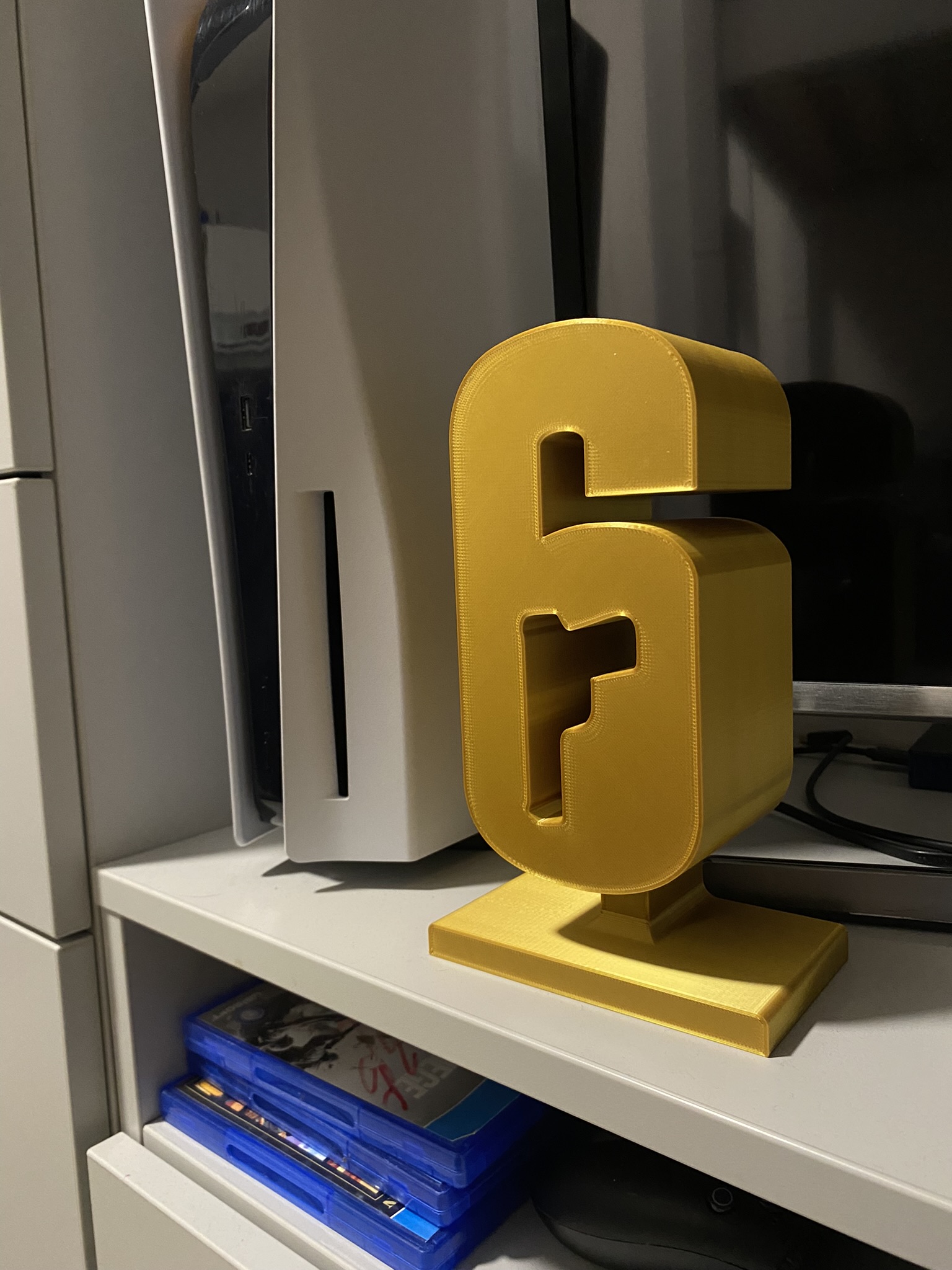 Rainbow 6 Siege headphone stand by ErdaPerda | Download free STL model ...