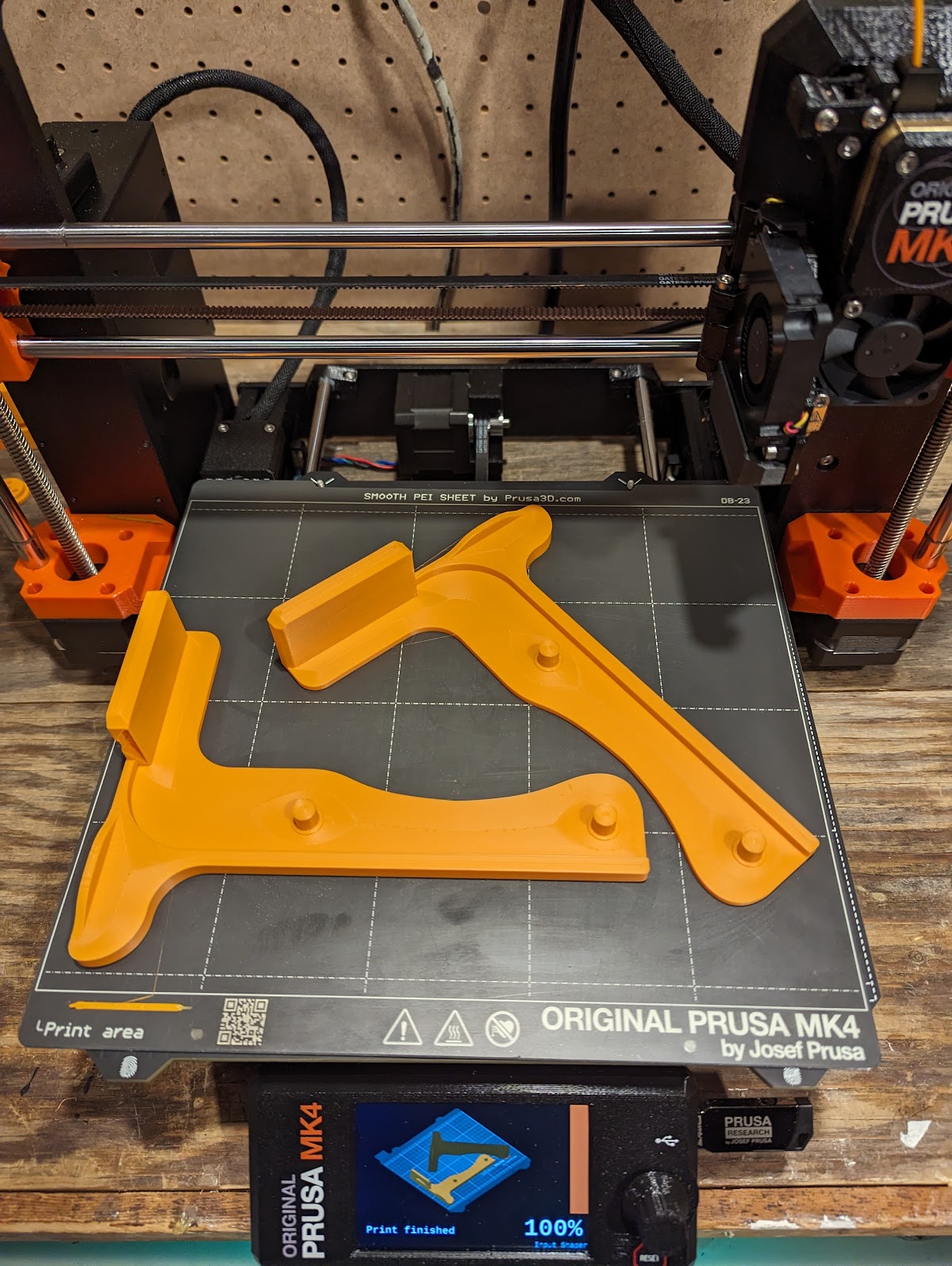 The Ultimate Simple Pegboard Spool Holder by colin725 | Download free ...