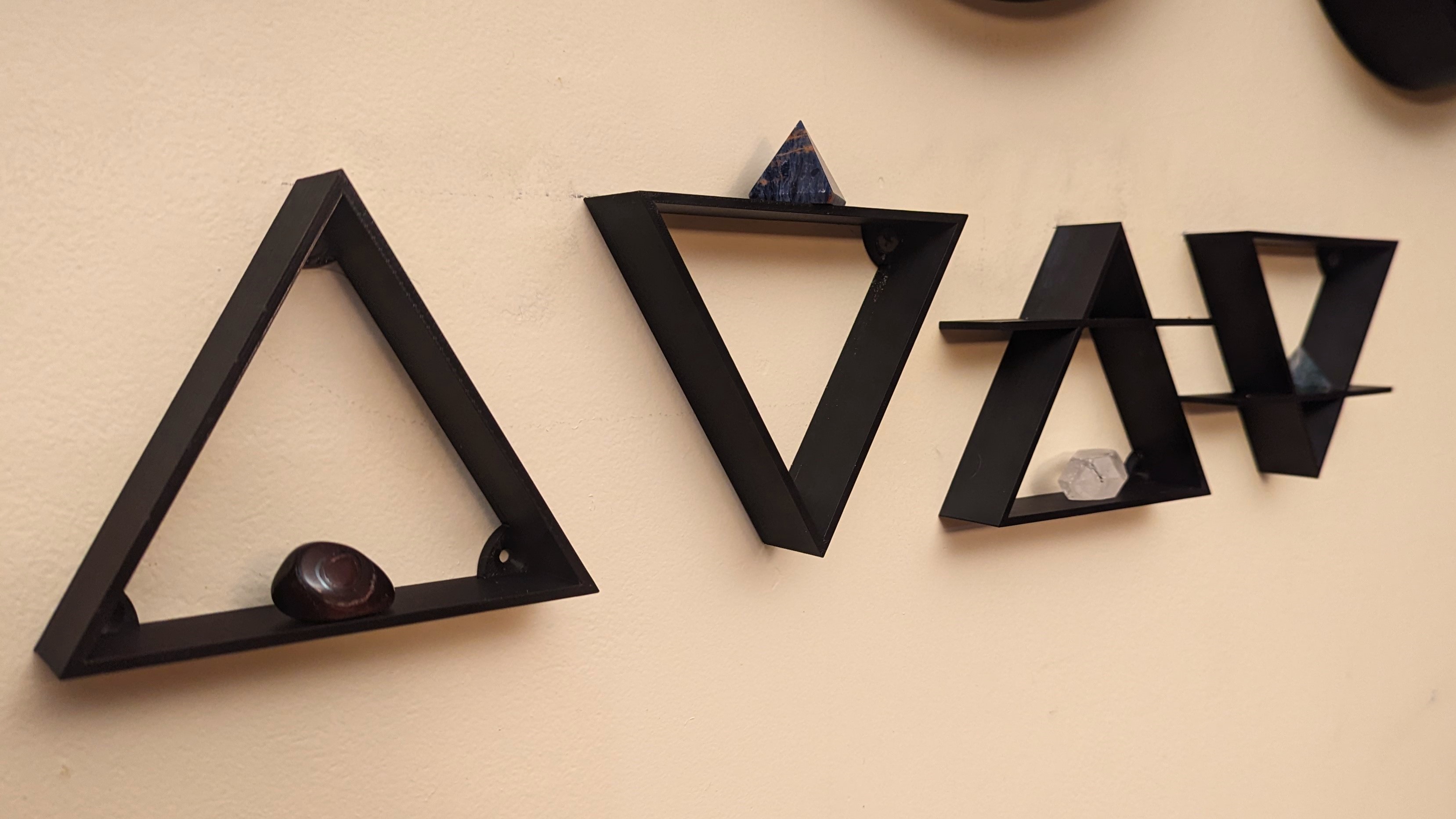 Floating Wall Shelf Alchemy Series, 4 Shelves by omegapoint | Download ...