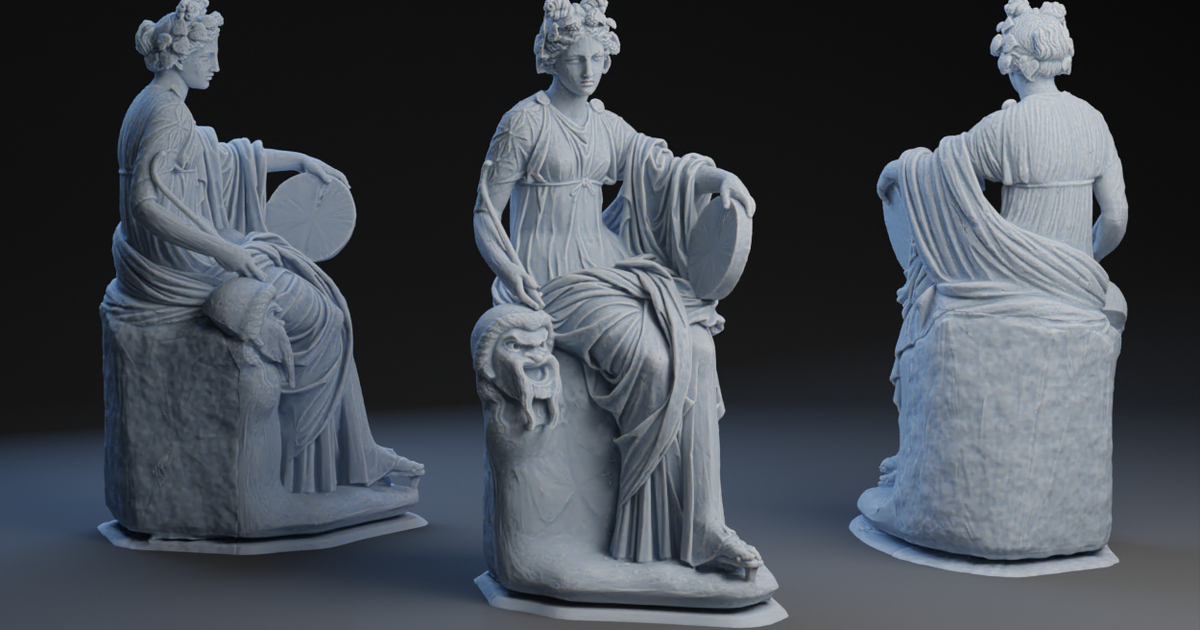 Muse Thalia by Peter Farell | Download free STL model | Printables.com
