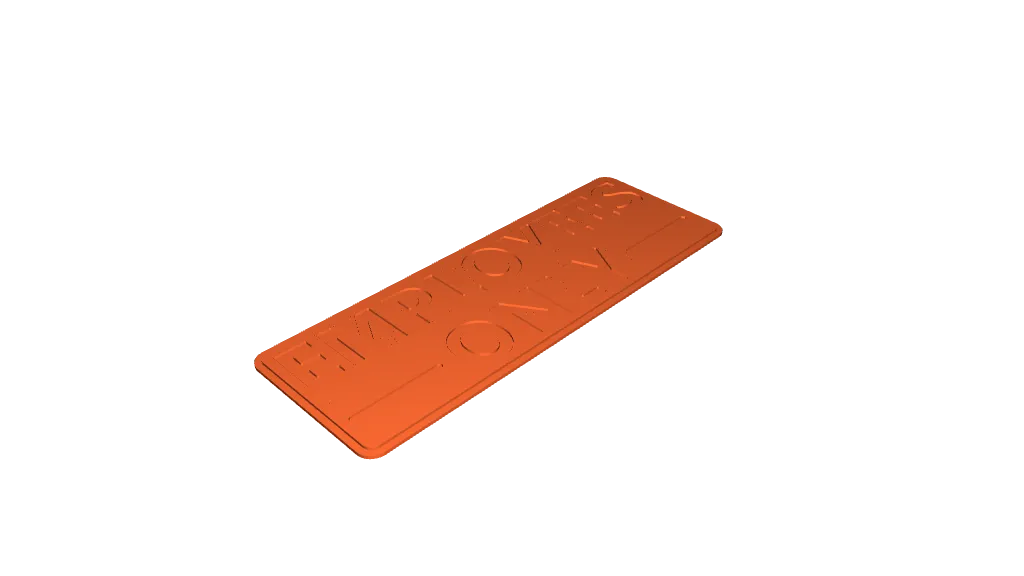 Employees Only Sigh by MrViddy | Download free STL model | Printables.com