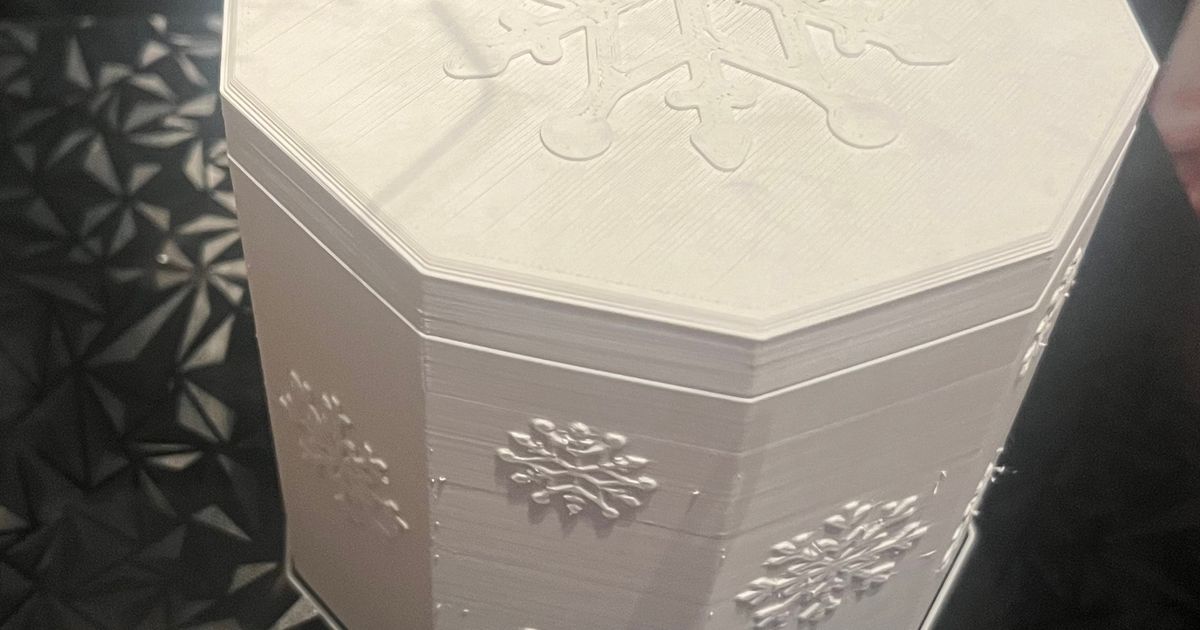 Crack to open Christmas box. by Sweet Acid | Download free STL model ...