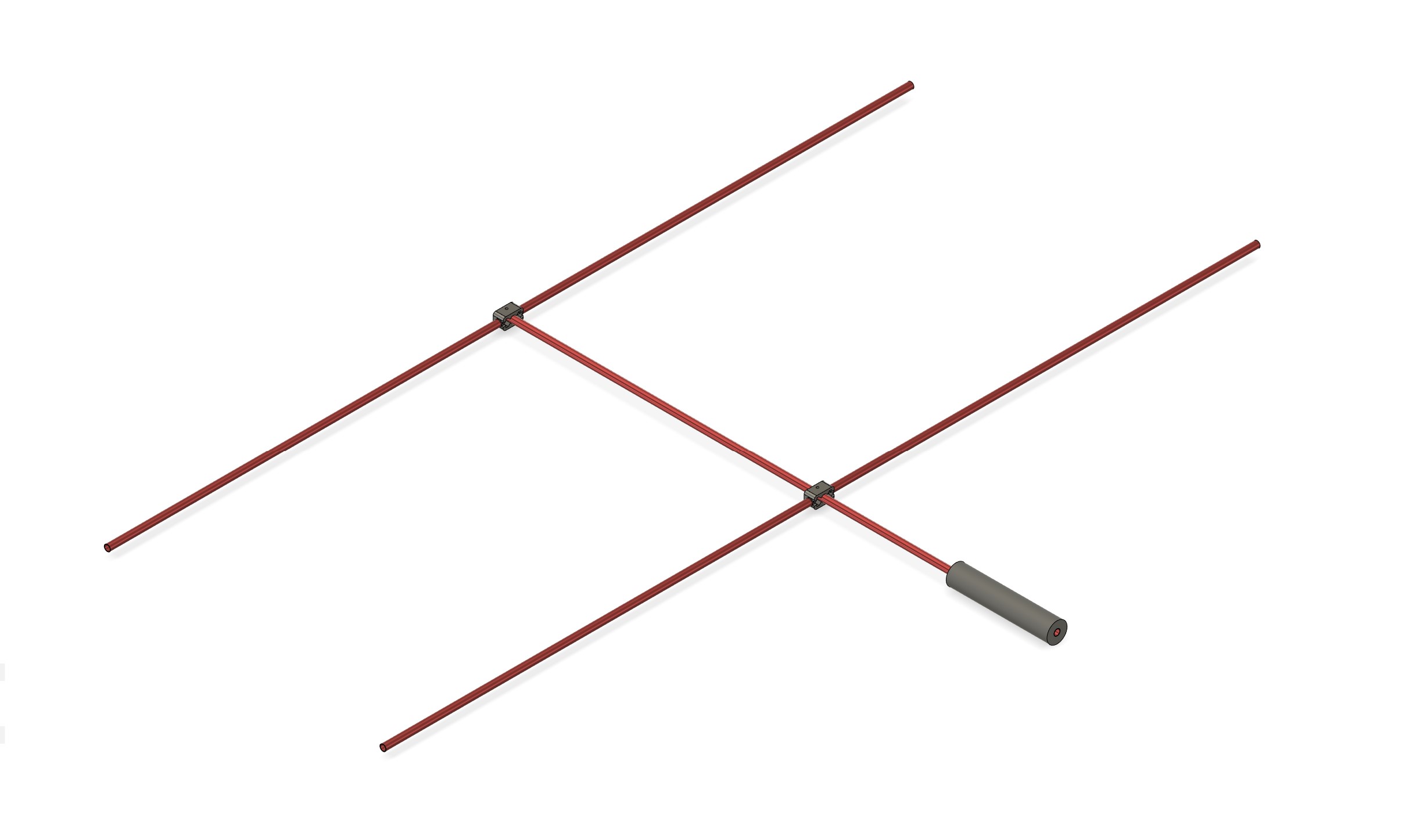 Arrow Shaft Yagi Antenna Bracket by Adam Kimmerly | Download free STL ...