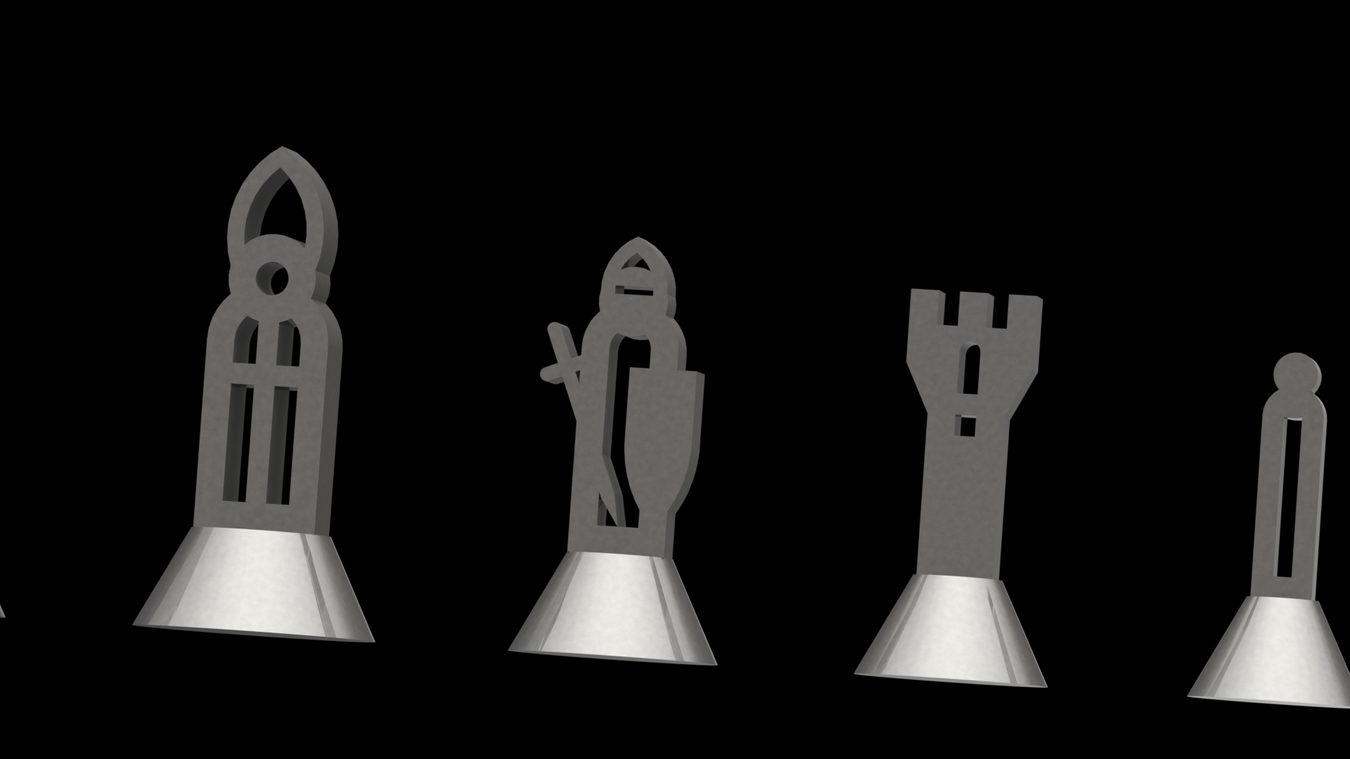 Chess Set Model 03 v01 by Duncan Dimech | Download free STL model ...