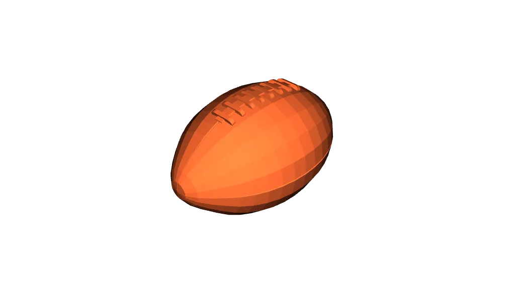 Football by GavMan | Download free STL model | Printables.com