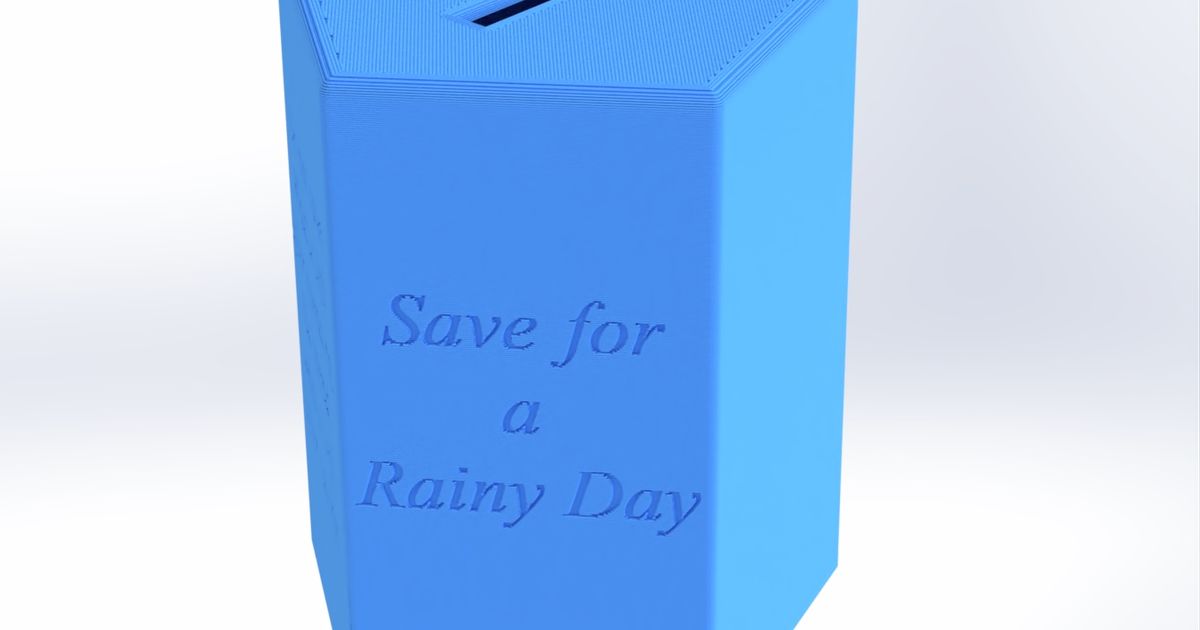 Inspiring Piggy bank by Abed Shehadeh | Download free STL model ...