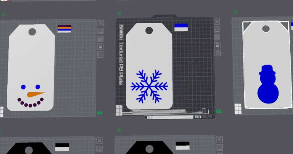 Christmas tags by kenny | Download free STL model | Printables.com