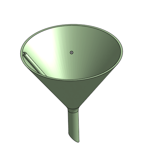 Customizable Air escape Funnel by mohitmathew | Download free STL model ...