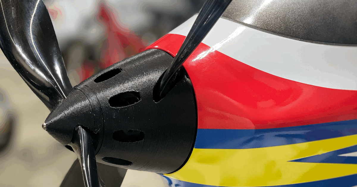 VLV Contra Drive Spinner 90mm by Chad Northeast | Download free STL ...