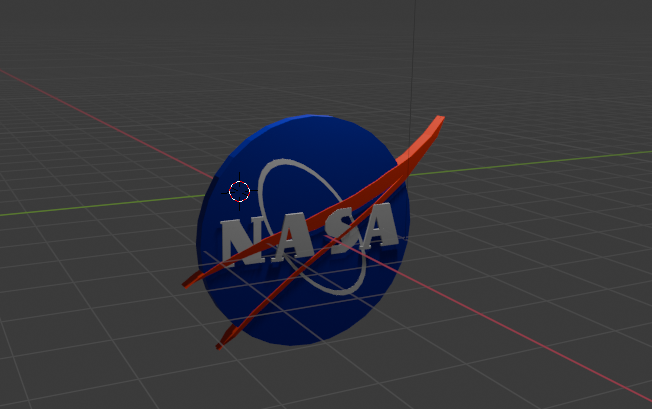 Nasa logo attachment by Keepenithalal | Download free STL model ...
