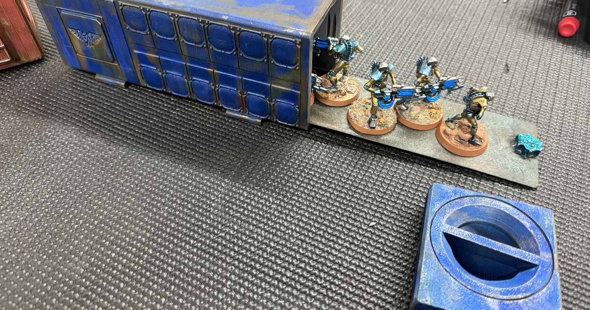 Warhammer 40K Kill Team Transport Container por Disturbed Llama3D ...