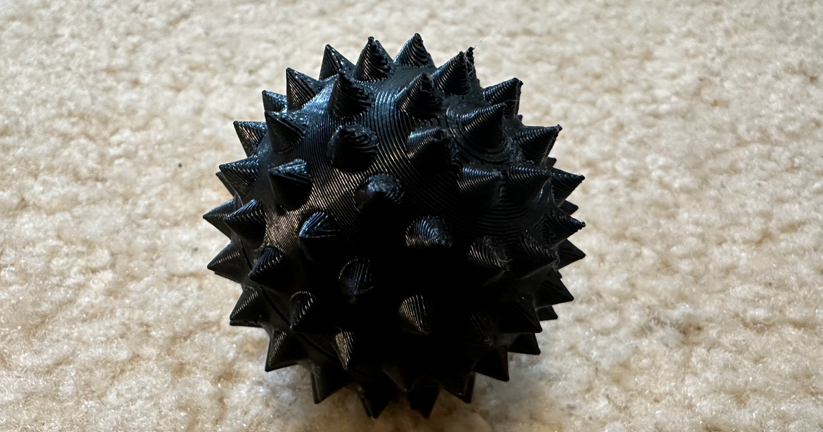Fidget Spike Ball by Exner | Download free STL model | Printables.com