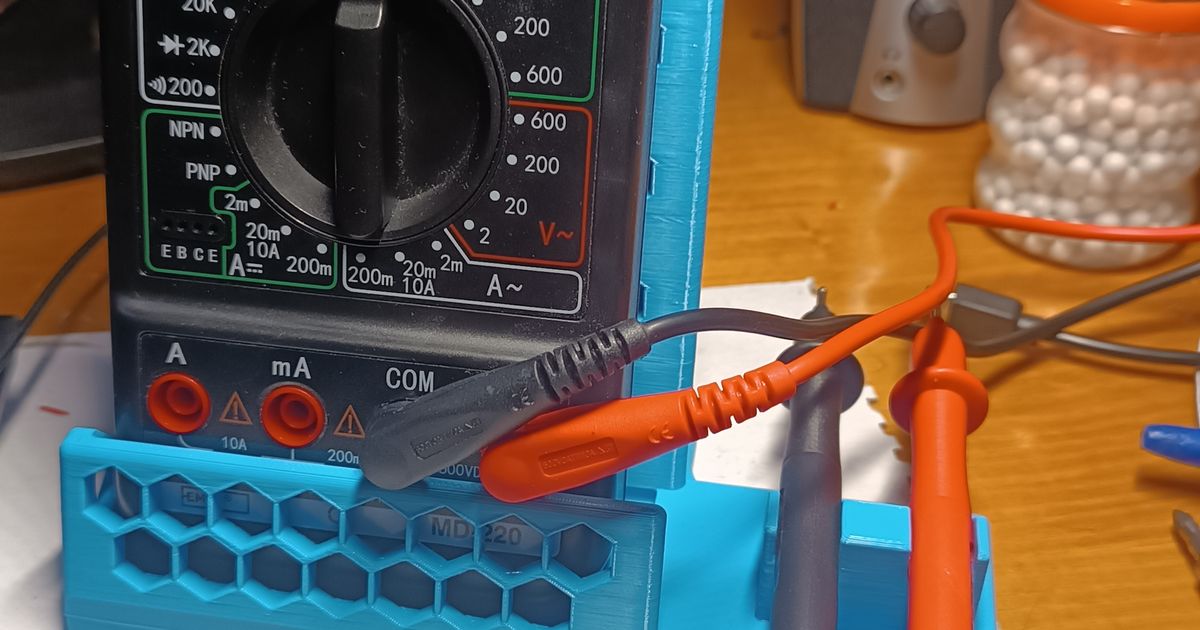 Multimeter stand von David Ondřej | Kostenloses STL-Modell ...
