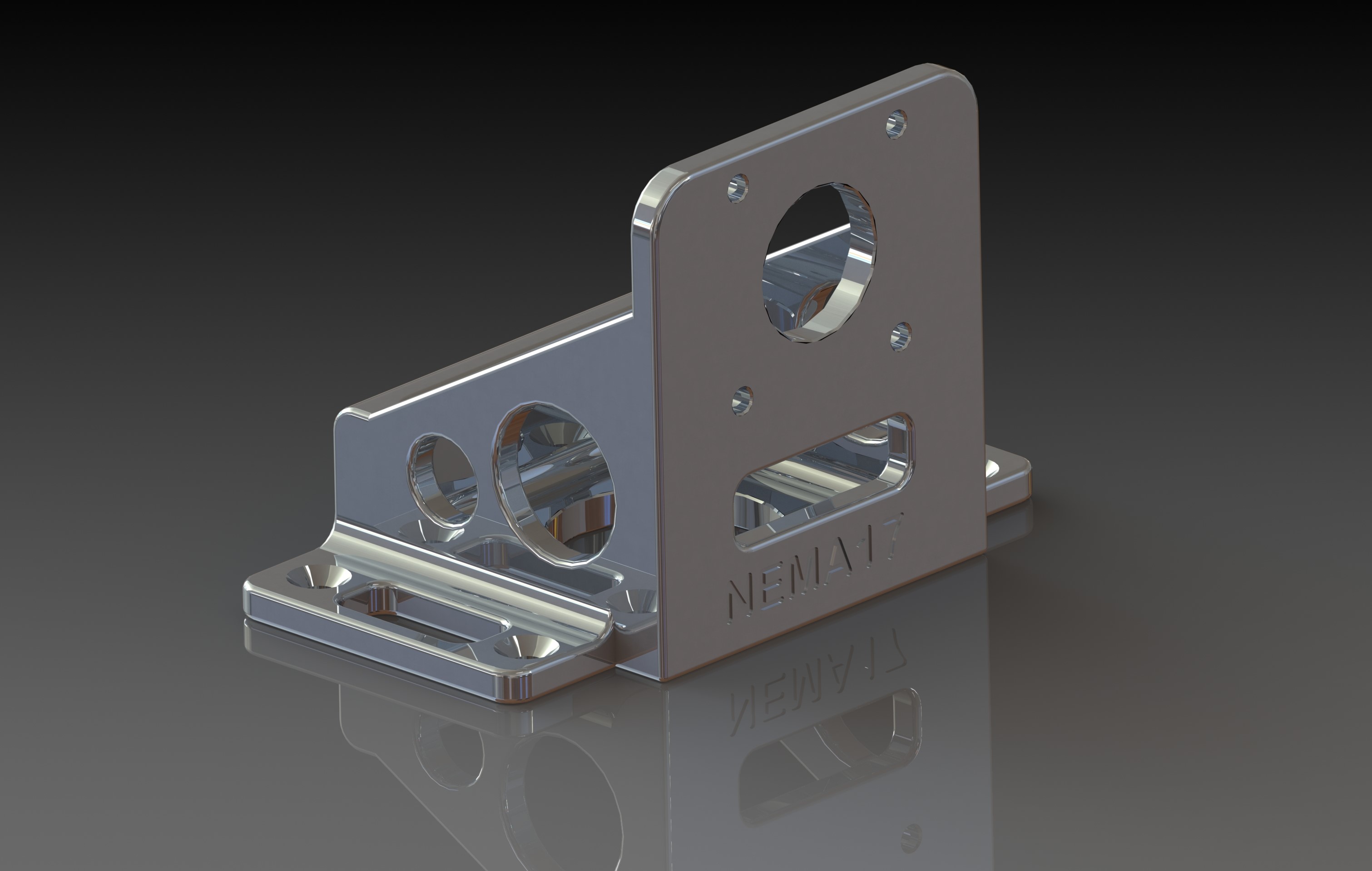 Stepper Stand NEMA17 V1.1 by NERDCORNER | Download free STL model ...