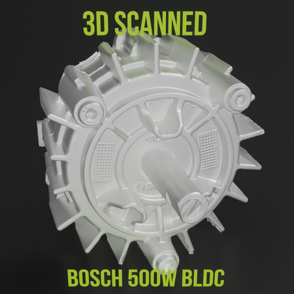BOSCH BRUSHLESS 500W MOTOR by RAJ3D | Download free STL model ...