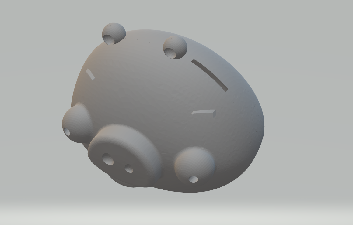 Angry Birds Piggy bank by JiriSV | Download free STL model | Printables.com