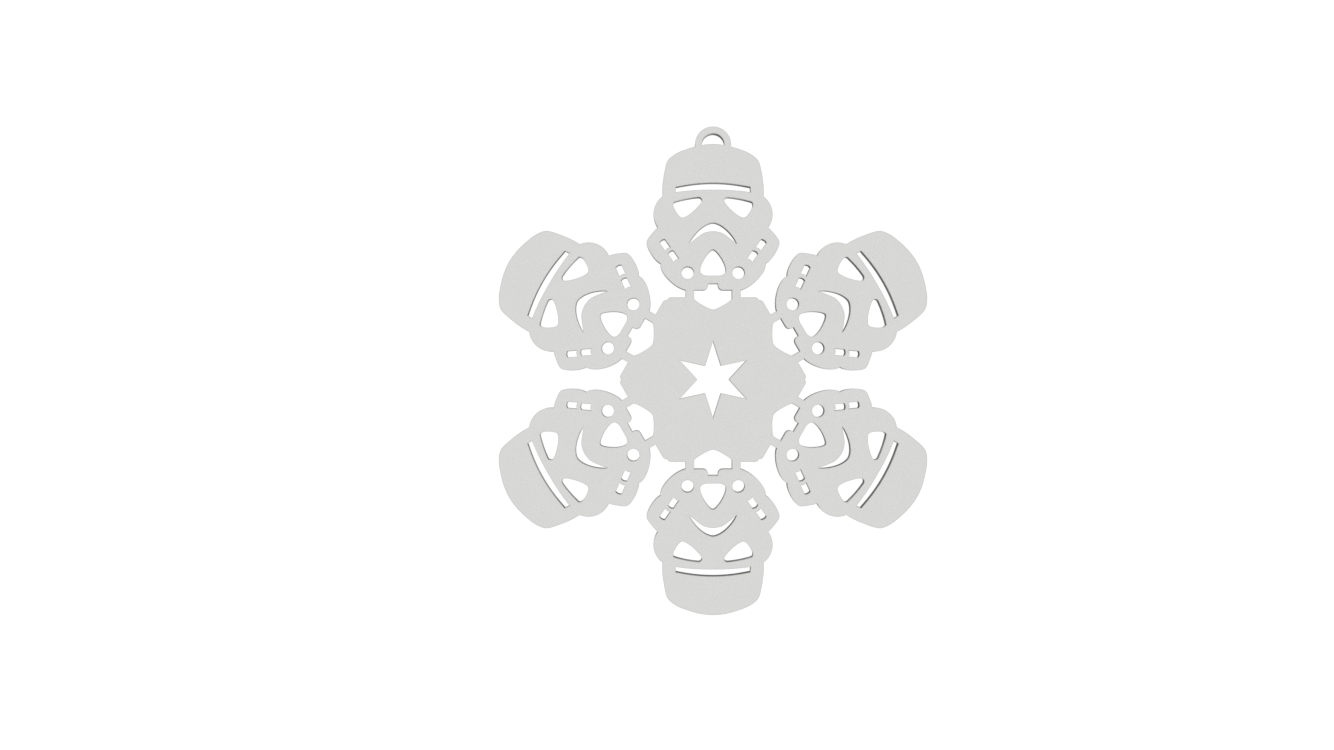 Star Wars Snowflakes for your nerdy X-Mas Tree by armor3d_props ...