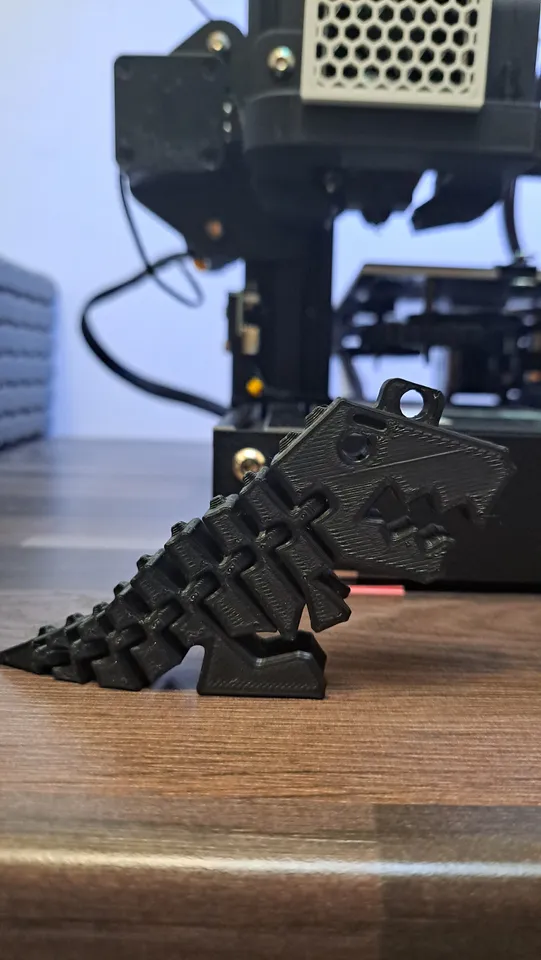 Flexi Dino Keychain by Link | Download free STL model | Printables.com