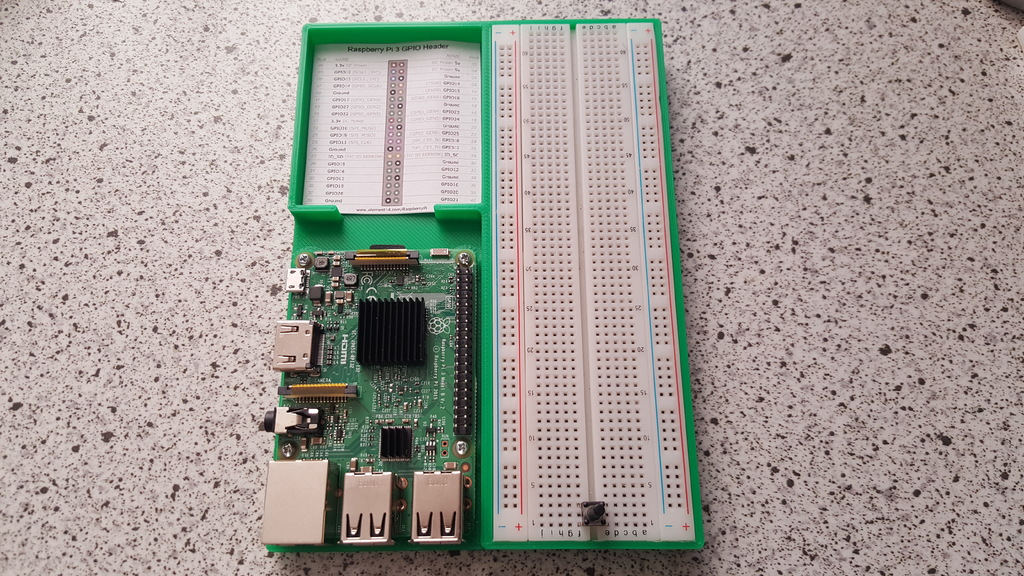 Raspberry Prototyping Board by Draman87 | Download free STL model ...