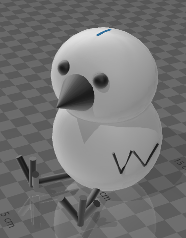 pointcrow doodle piggybank by baminon | Download free STL model ...