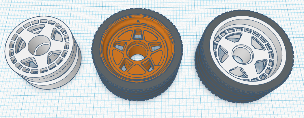 Lego 24-12 wheel Hoonigan (Fifteen52 Forged 3pc Tarmac R43) von Luki ...