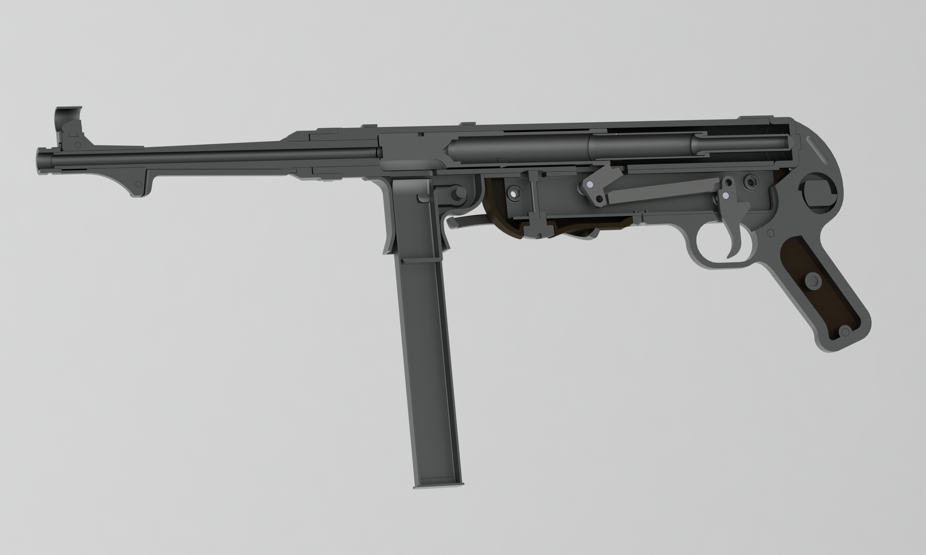 MP40 functional replica by Sim3D | Download free STL model | Printables.com
