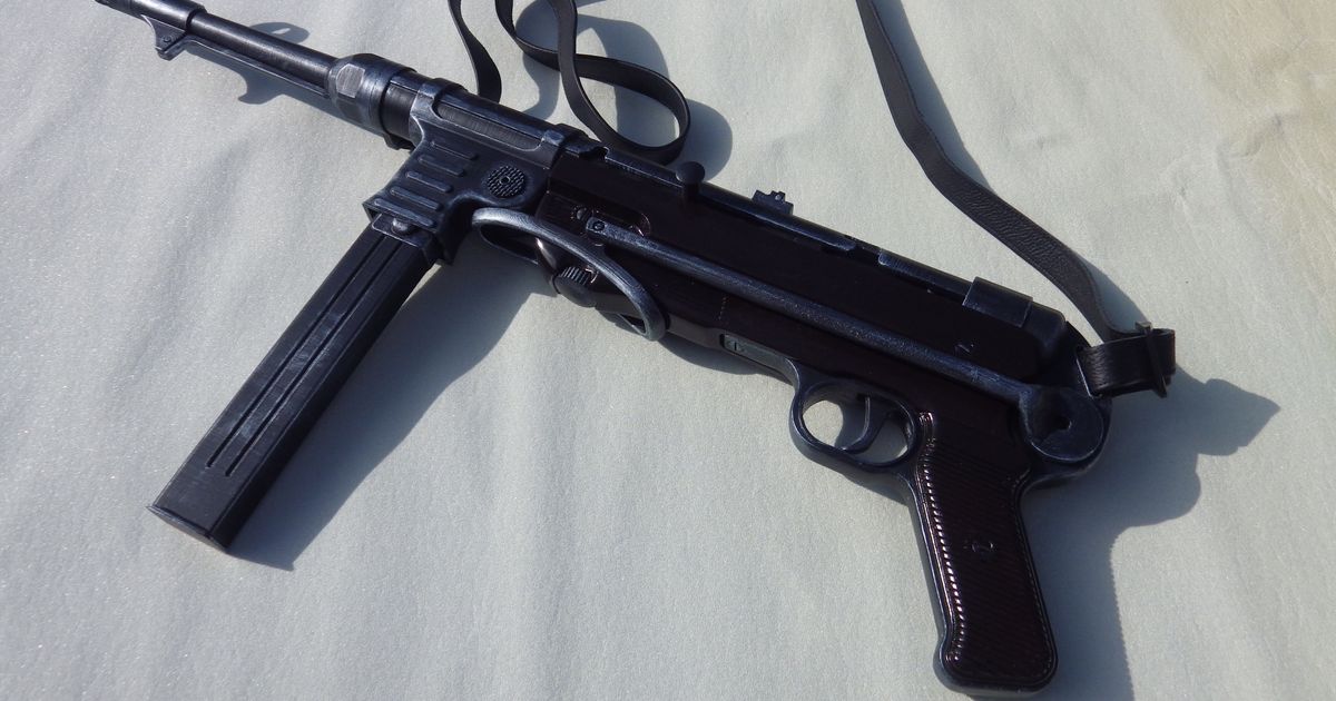 MP40 functional replica by Sim3D | Download free STL model | Printables.com