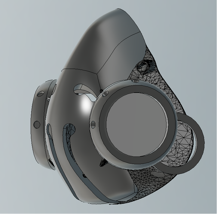 Jojos Bizarre Adventure Hamon Training Respirator Mask (Montana Mask ...