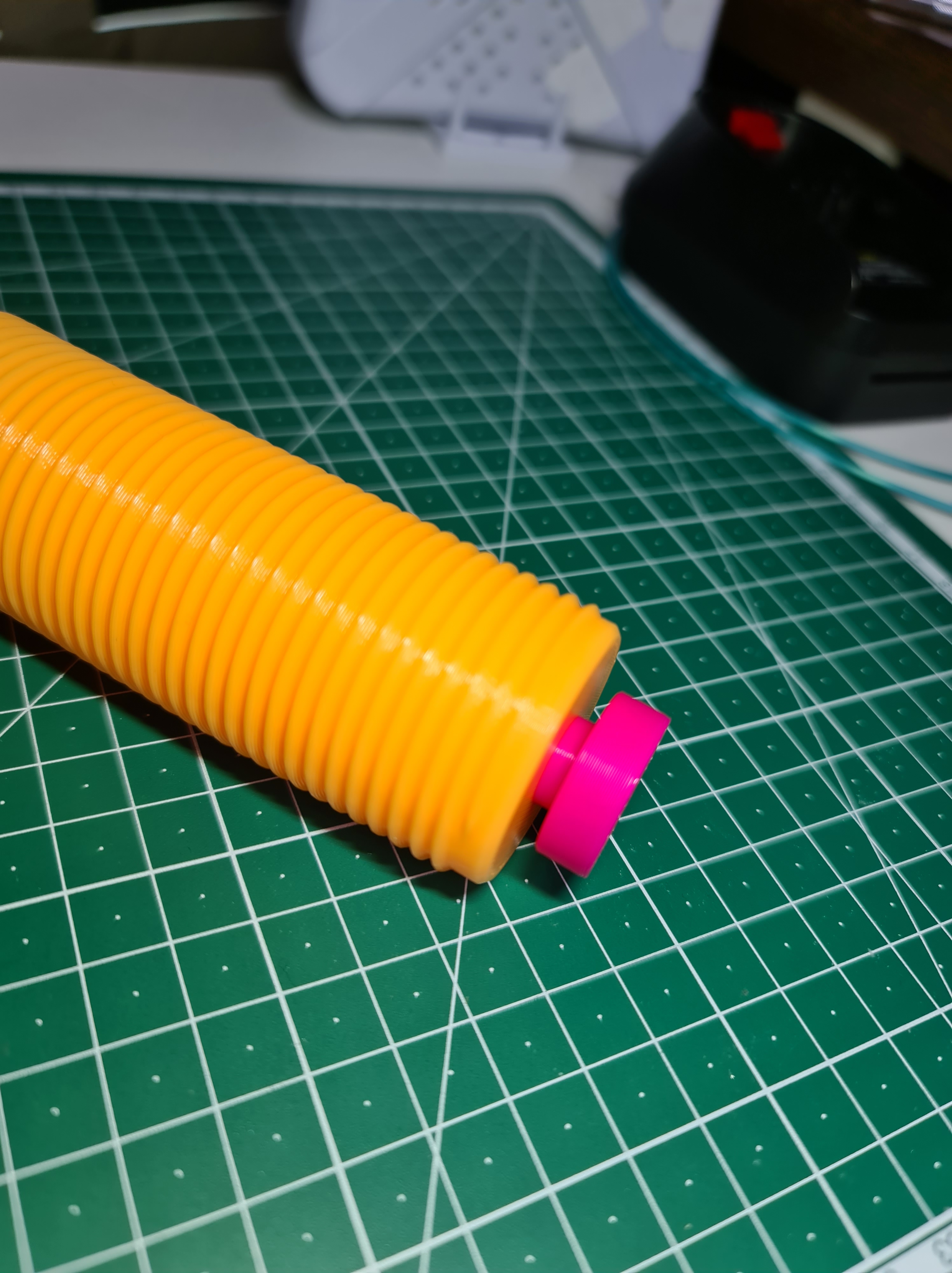 hanging filament spool holder for MMU and IKEA LACK by Hedo3D ...