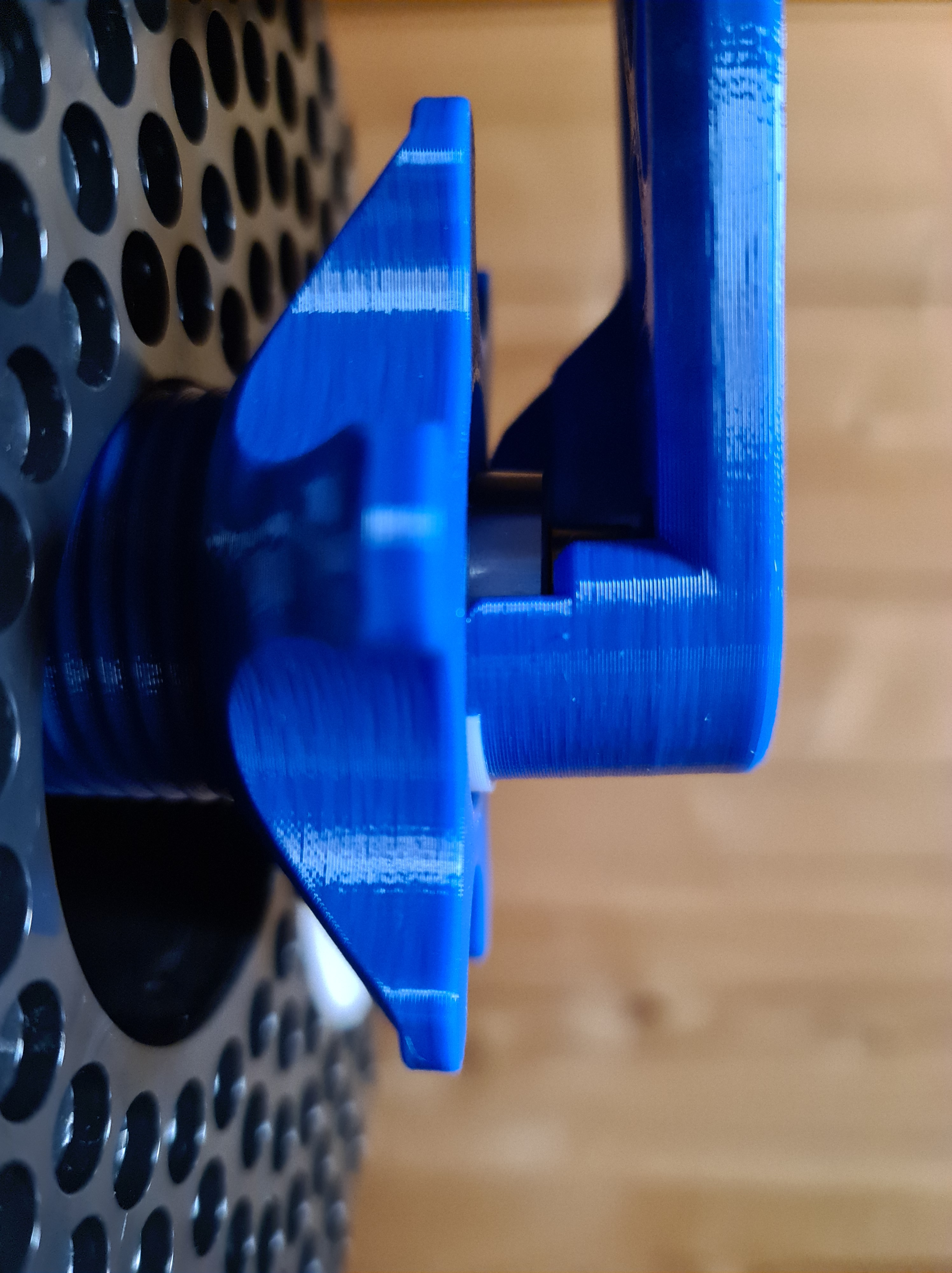 hanging filament spool holder for MMU and IKEA LACK by Hedo3D ...