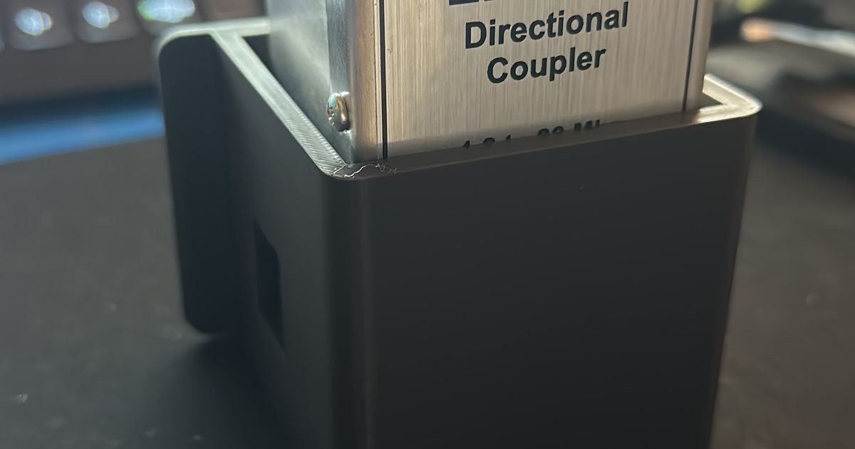 Telepost inc LPC Coupler Holder by PD1TOM | Download free STL model ...
