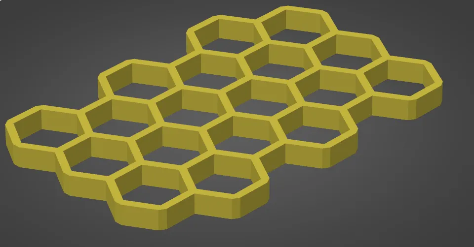Honeycomb (Can be usd for honeycomb wall) by Siubikoslaw | Download ...