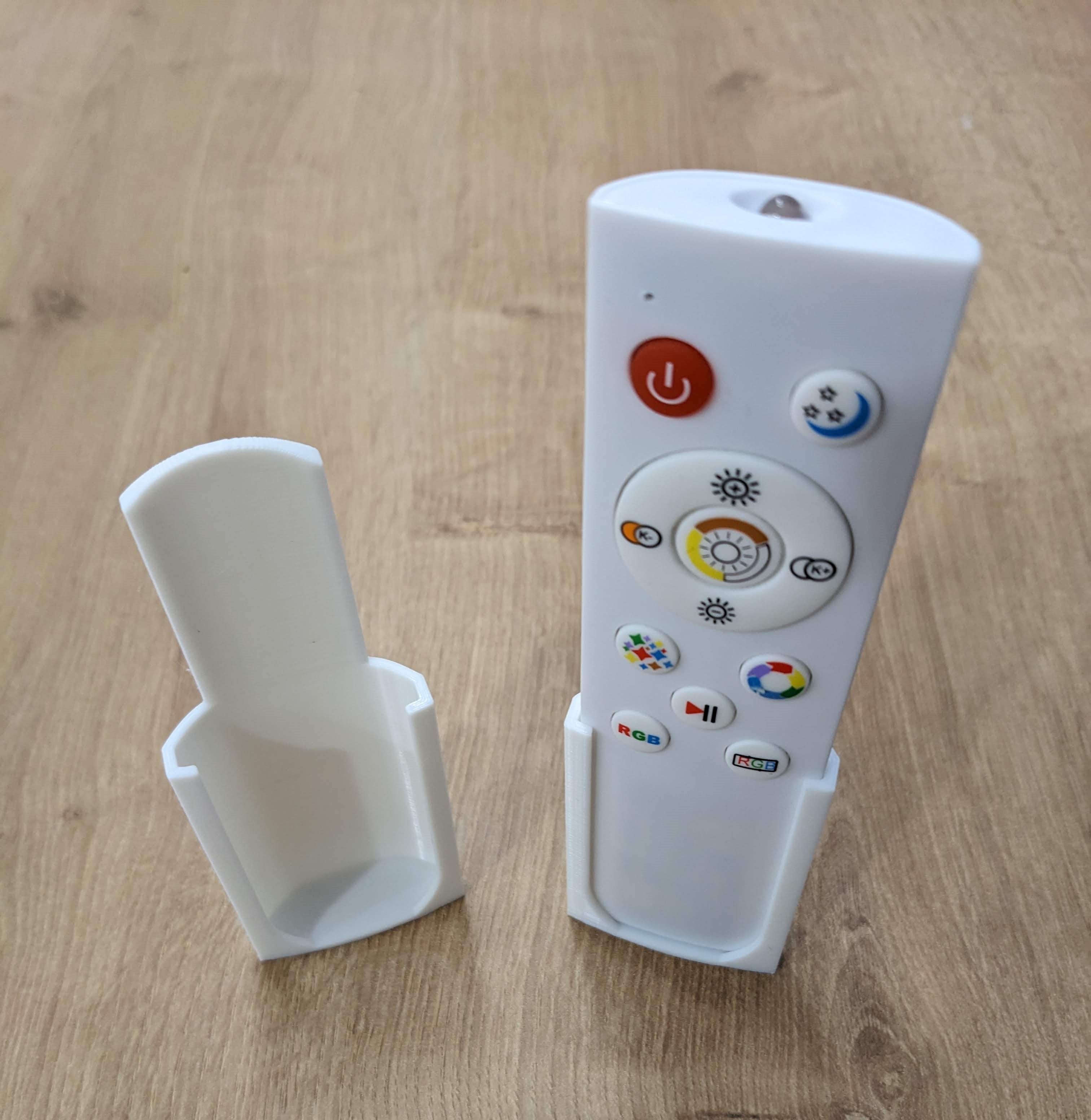 Remote control holder - Livarno lights by JD Vinyl | Download free STL ...