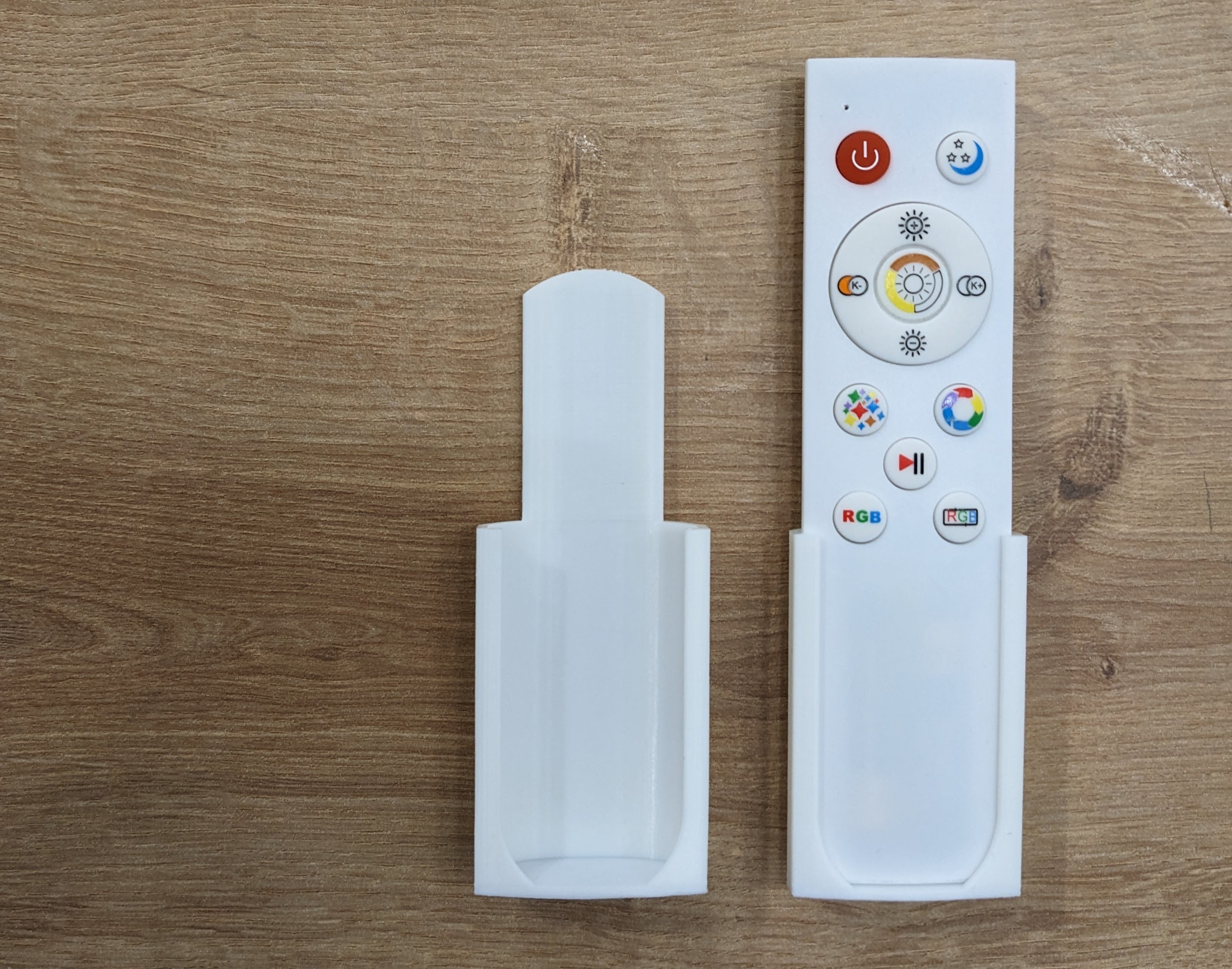 Remote control holder - Livarno lights by JD Vinyl | Download free STL ...
